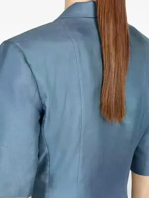 FERRAGAMO Short-sleeve Silk Jacket
