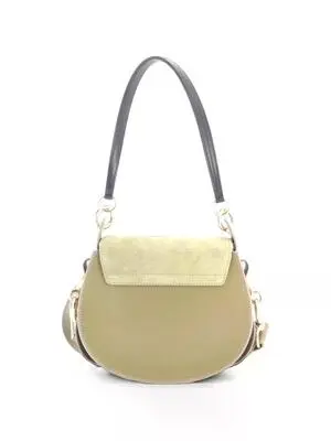Chloé Tess Bag Leather Small Shoulder Bag - Green