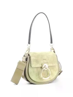 Chloé Tess Bag Leather Small Shoulder Bag - Green