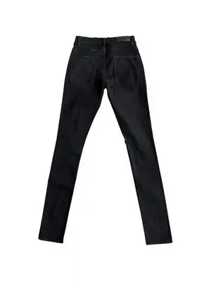 Amiri Zebra-patch Crystal-embellished Jeans