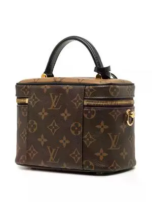 LOUIS VUITTON 2020 Monogram Reverse Vanity Pm Satchel