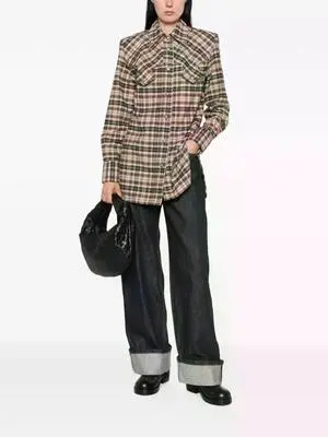 Seafarer Check-pattern Western Shirt