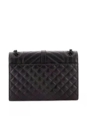 Saint Laurent Classic Monogram Envelope Satchel Mixed Matelasse Leather Medium Shoulder Bag