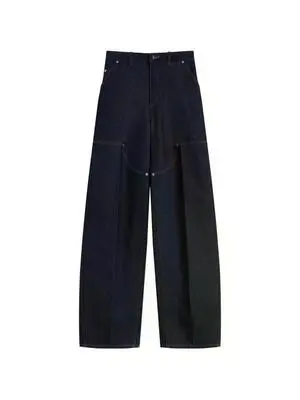 Givenchy Pleat-detail Panelled Jeans