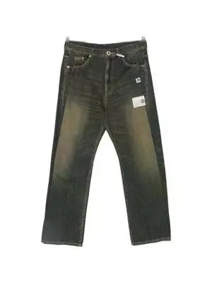 Mihara Yasuhiro Logo-patch Buttoned Jeans - Blue