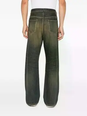 Mihara Yasuhiro Logo-patch Buttoned Jeans