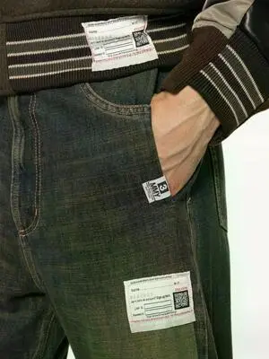 Mihara Yasuhiro Logo-patch Buttoned Jeans