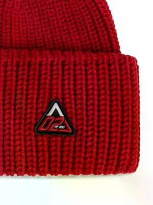 Dsquared2 Logo-patch Ribbed-knit Beanie Hat