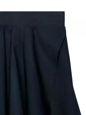 Givenchy Asymmetric Poplin Maxi Skirt