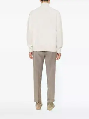 Soft Goat Long-sleeve Roll-neck Sweater