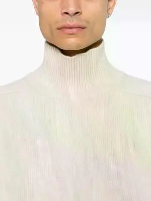 Soft Goat Long-sleeve Roll-neck Sweater