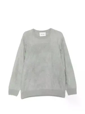 Soft Goat Soft Goat Brushed-Knit Pullover Grey