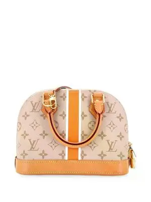 LOUIS VUITTON Alma Handbag Monopaname Canvas Bb Satchel