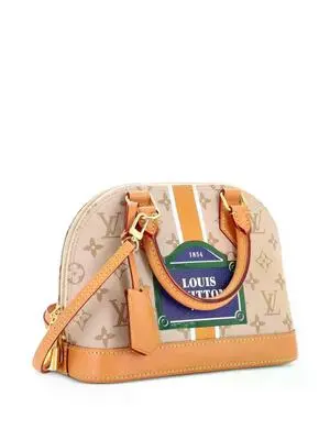 LOUIS VUITTON Monogram Alma Bb Satchel - Neutrals