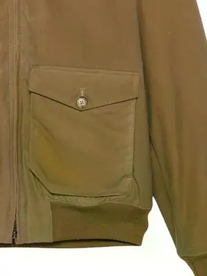 BARACUTA G9 Waxed Bomber Jacket