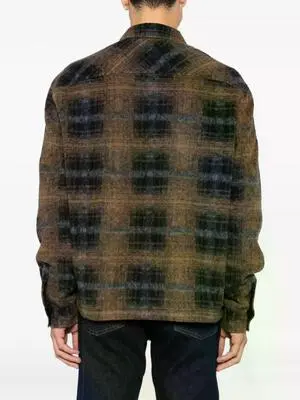 Barbour Check-pattern Zip-up Jacket