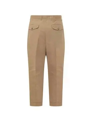 AMI Paris Cotton-carrot-oversized Trousers