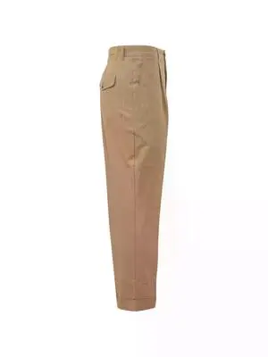 AMI Paris Cotton-carrot-oversized Trousers