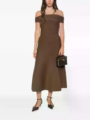 Simkhai Camilla Off-shoulder Midi Dress