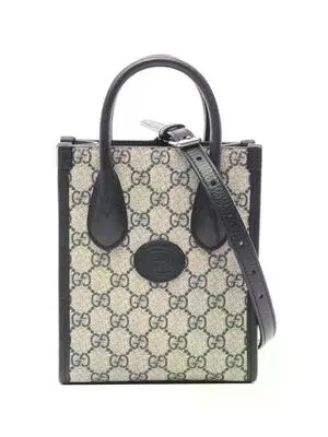 Gucci 2016-2026 Mini Gg Supreme Interlocking G Satchel