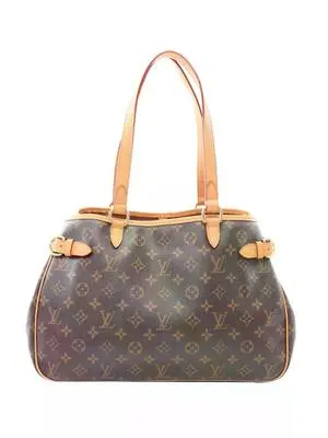 LOUIS VUITTON 2009 Monogram Batignolles Horizontal Tote Bag - Brown