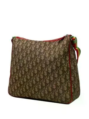 Dior 2004 Oblique Canvas Rasta Crossbody Bag