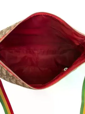 Dior 2004 Oblique Canvas Rasta Crossbody Bag