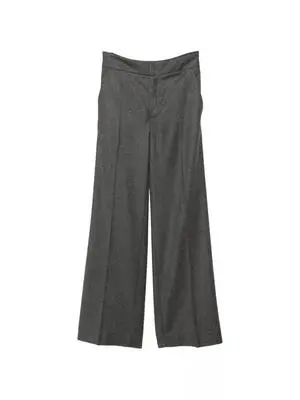 SA SU PHI Tuxedo Pressed-crease Tailored Trousers
