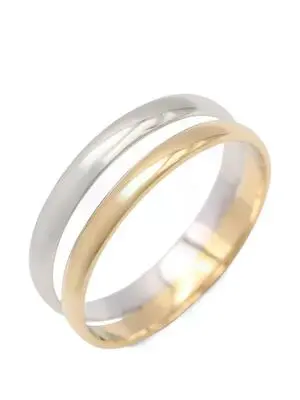 Cartier Two Tone Gold Cut-out Ring