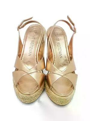 STUART WEITZMAN Crossover-strap Espadrille Sandals