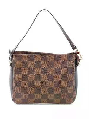 LOUIS VUITTON Damier Ebene Trousee Pochette Handbag