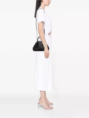 THE ROW 2010-2026 Mini Calfskin Devon Saddle Satchel