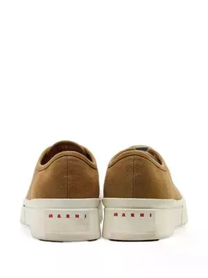 Marni Pablos Canvas Sneakers - Brown