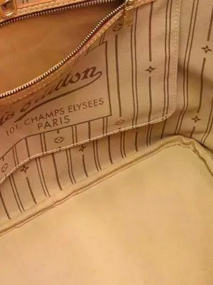 LOUIS VUITTON 2007 Monogram Neverfull Mm Tote Bag