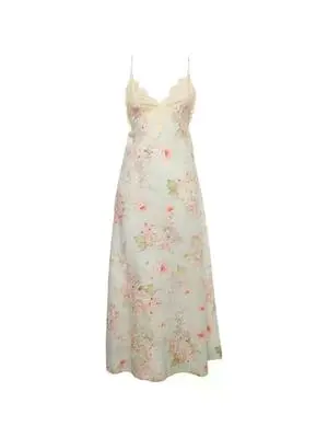 Zimmermann Halliday Floral-print Maxi Dress