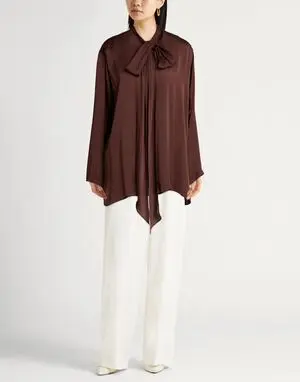 Aspesi Top Chocolate Size Silk