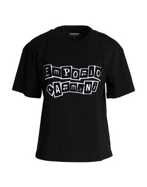 Emporio Armani Cotton Jersey T-shirt - Black
