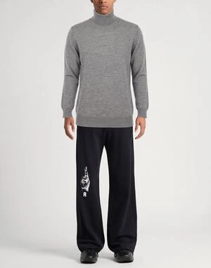 MAISON MARGIELA Turtleneck Size Acrylic, Virgin Wool, Cow Leather