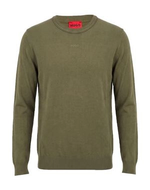 BOSS Sweater Military Size Cotton - Green