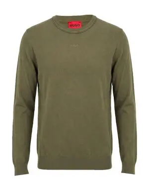 BOSS Sweater Military Size Cotton