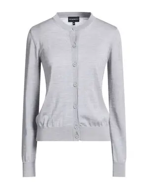 Emporio Armani Virgin Wool Crewneck Cardigan