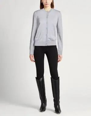 Emporio Armani Virgin Wool Crewneck Cardigan