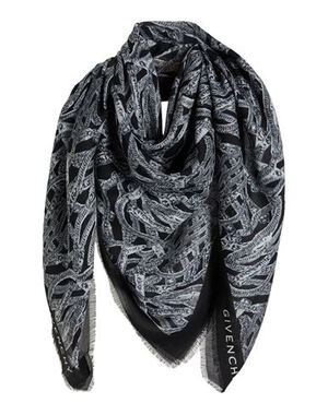 Givenchy Scarf Modal, Cashmere - Black