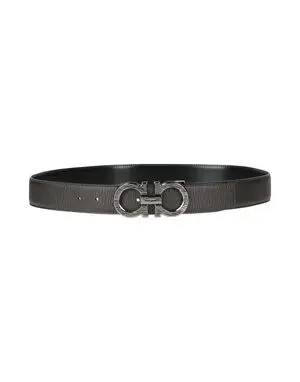 FERRAGAMO Belt Dark Size Calfskin