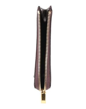 Bally Cardholder Burgundy Leather