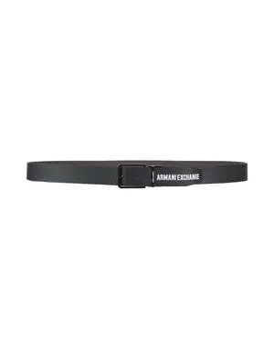 Armani Exchange Belt Midnight Size Cow Leather