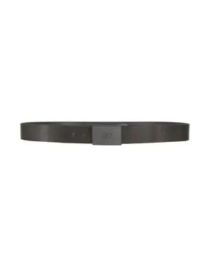 Armani Exchange Belt Charcoal Size Cow Leather