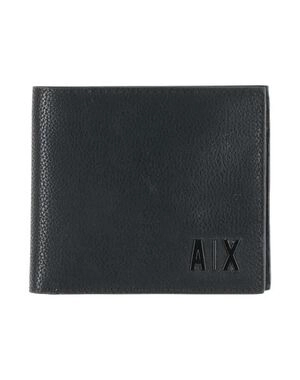 Armani Exchange Wallet Leather Fibre, Polyester, Polyurethane - Black
