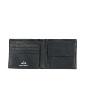 Armani Exchange Wallet Leather Fibre, Polyester, Polyurethane
