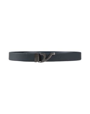 Paul & Shark Belt Midnight Size Cow Leather - Blue